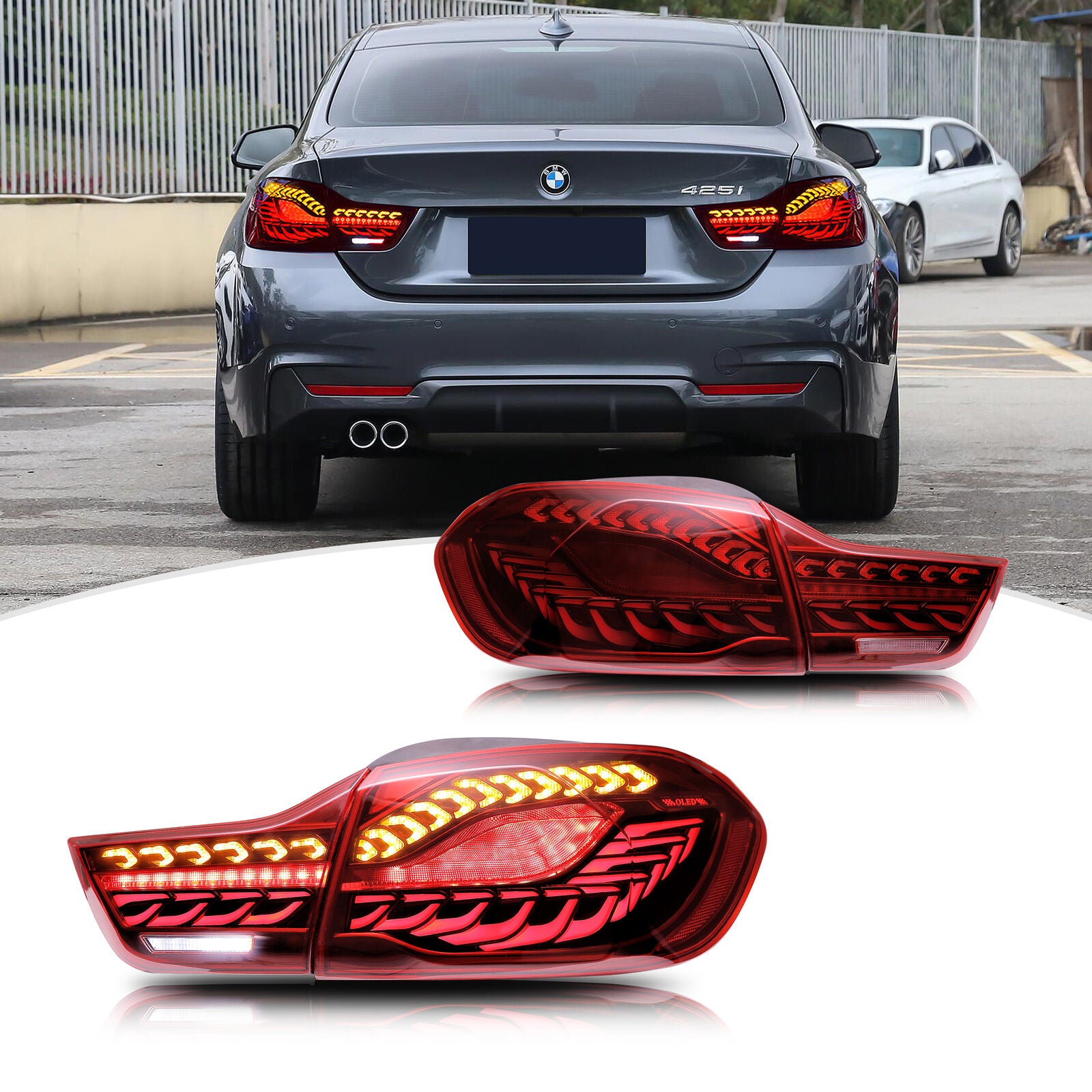 How to install an CS OLED Tail Lights on a BMW F82 M4 4 Series ...