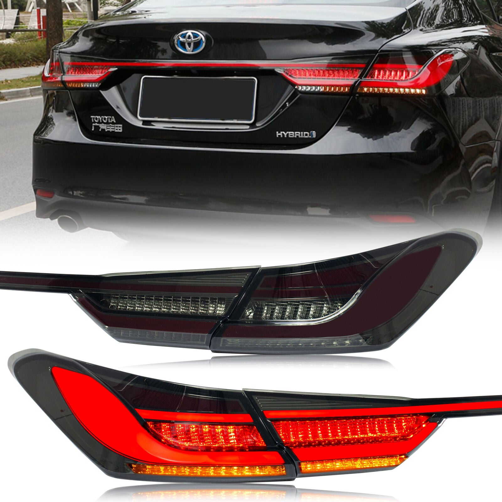 LED Tail Lights for Toyota Camry 8th Gen 2018-2023 Instruction ...