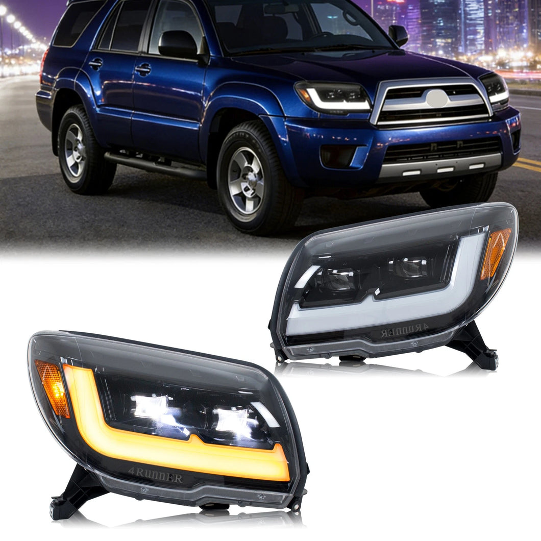 inginuity time LED Headlights for Toyota 4Runner 2003-2009 SR5 TRD 4th ...