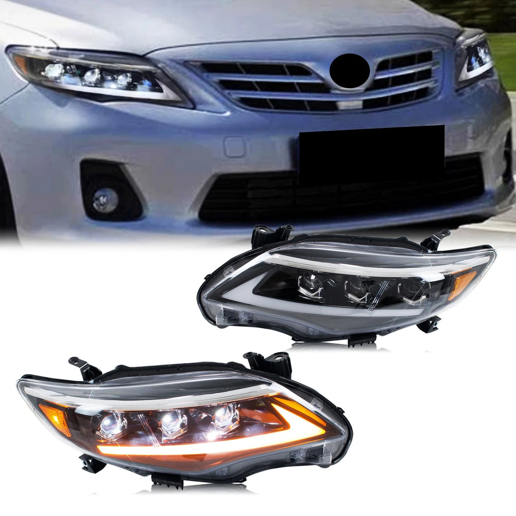 inginuity time LED Lexus Headlights for Toyota Corolla 2011 2012 2013 ...