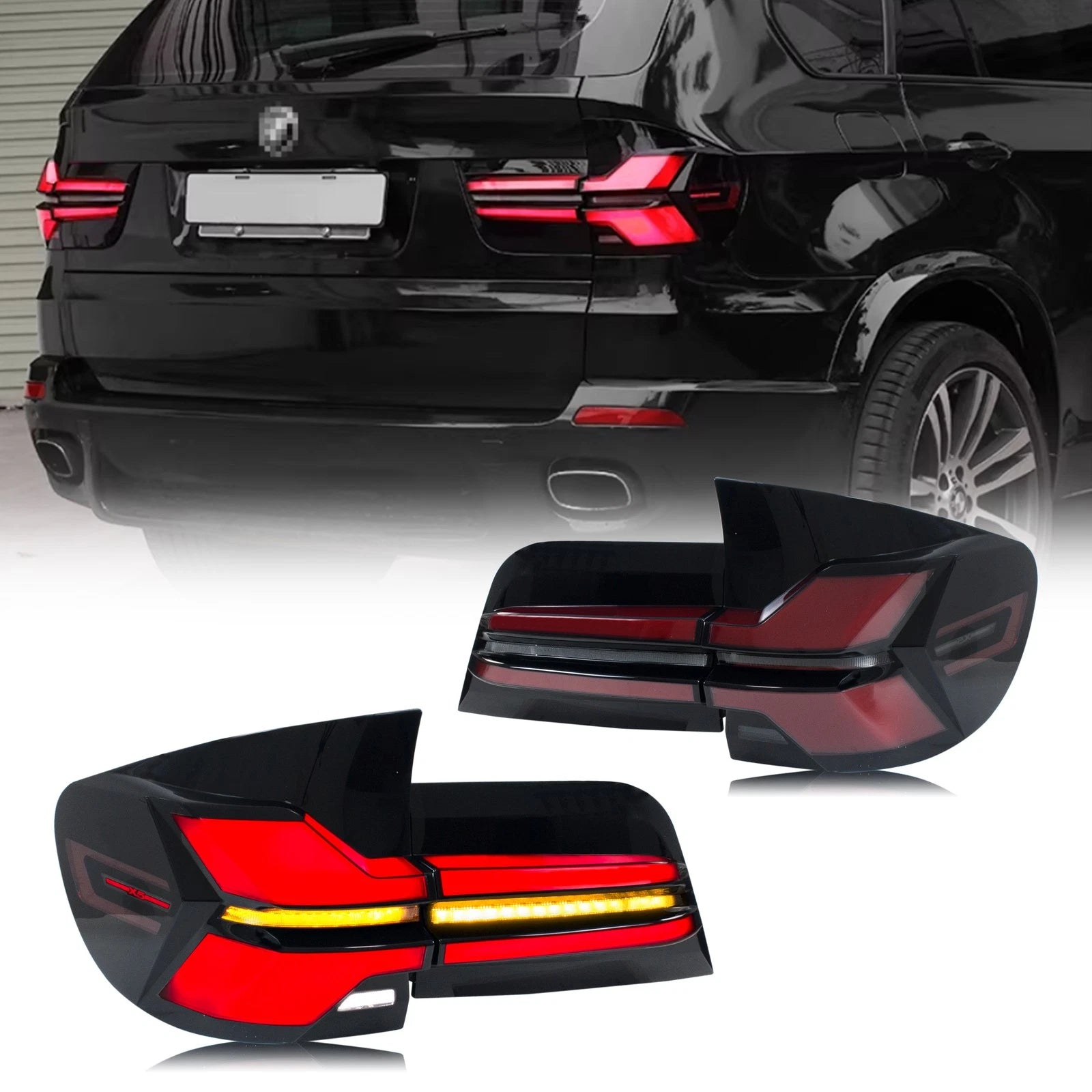 inginuity time LED G05 Tail Lights for BMW X5 E70 2007-2013 xDrive Spo ...